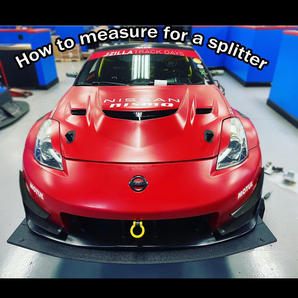 How to make a splitter template. – Nine Lives Racing